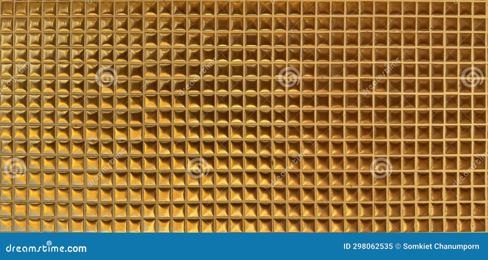 Small Tiles Pattern, Golden Tiled Glasses Mosaic Background Stock Image ...