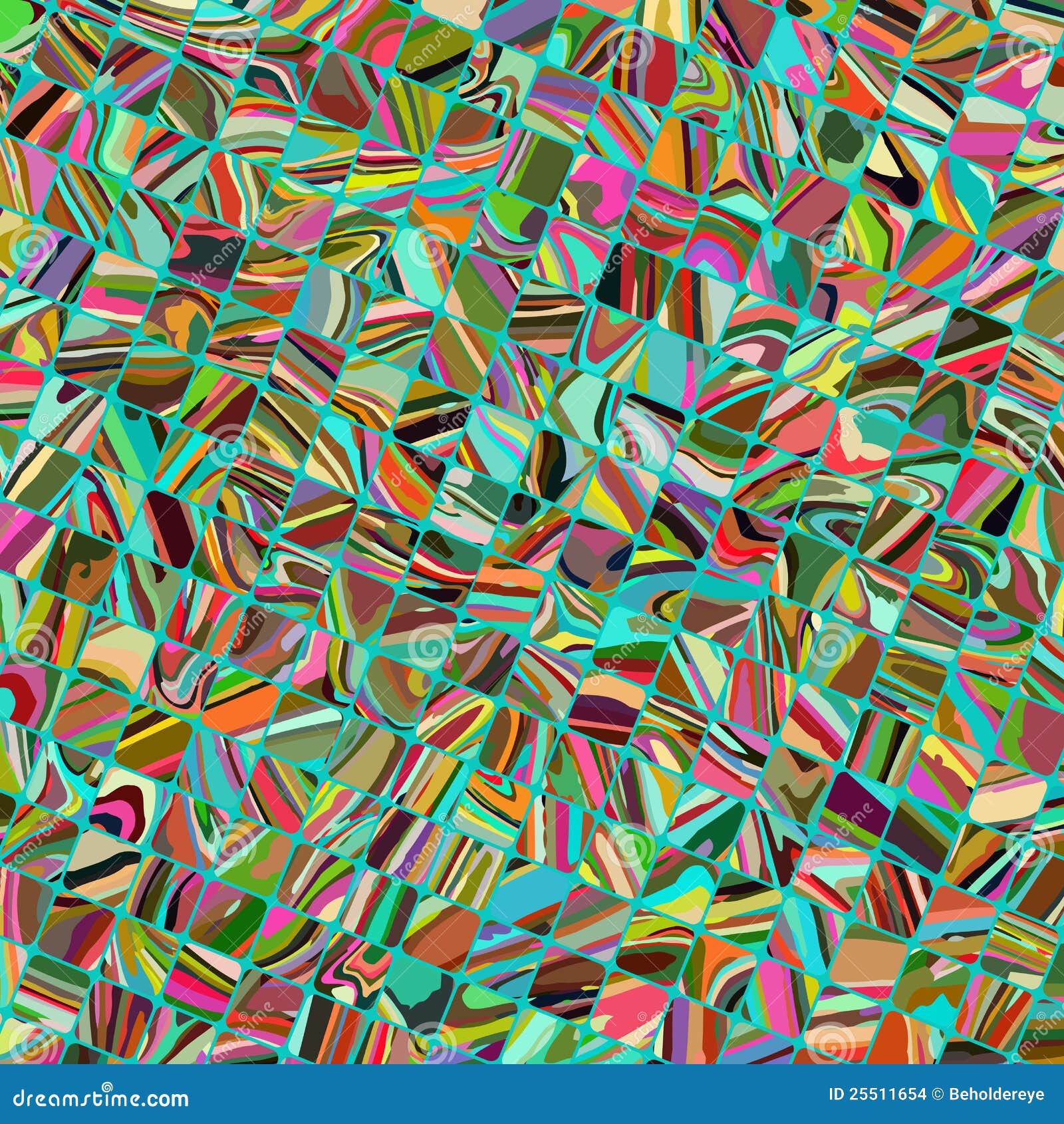 Small Tiles Texture in Different. EPS 8 Stock Vector - Illustration of ...