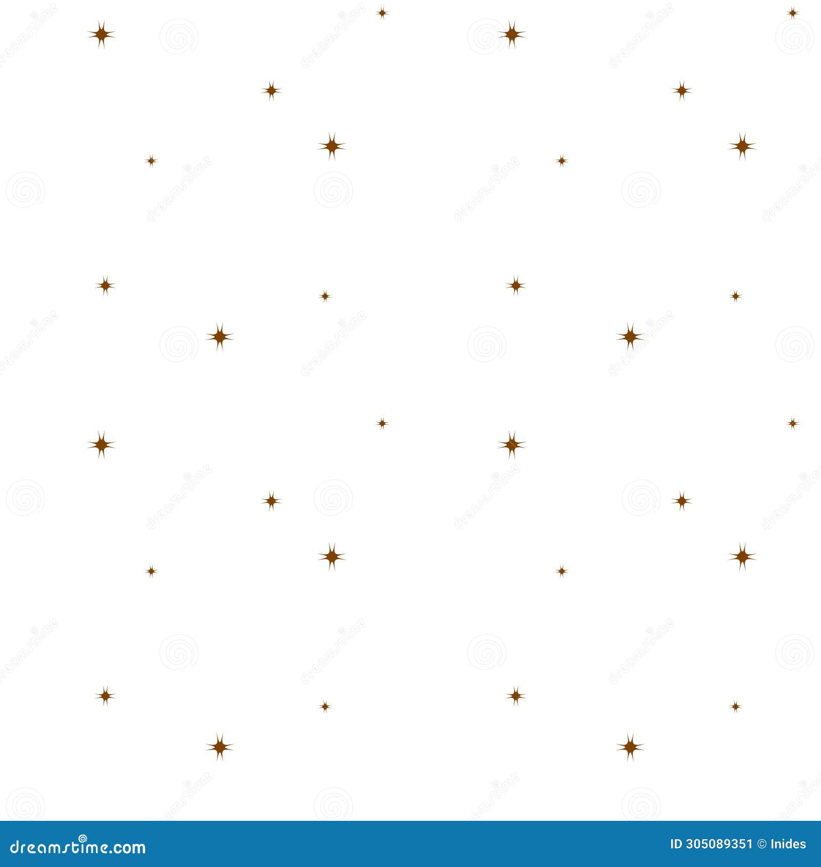 Small Tiny Star Shapes Subtle Pattern. Seamless White and Gold Sparkles ...