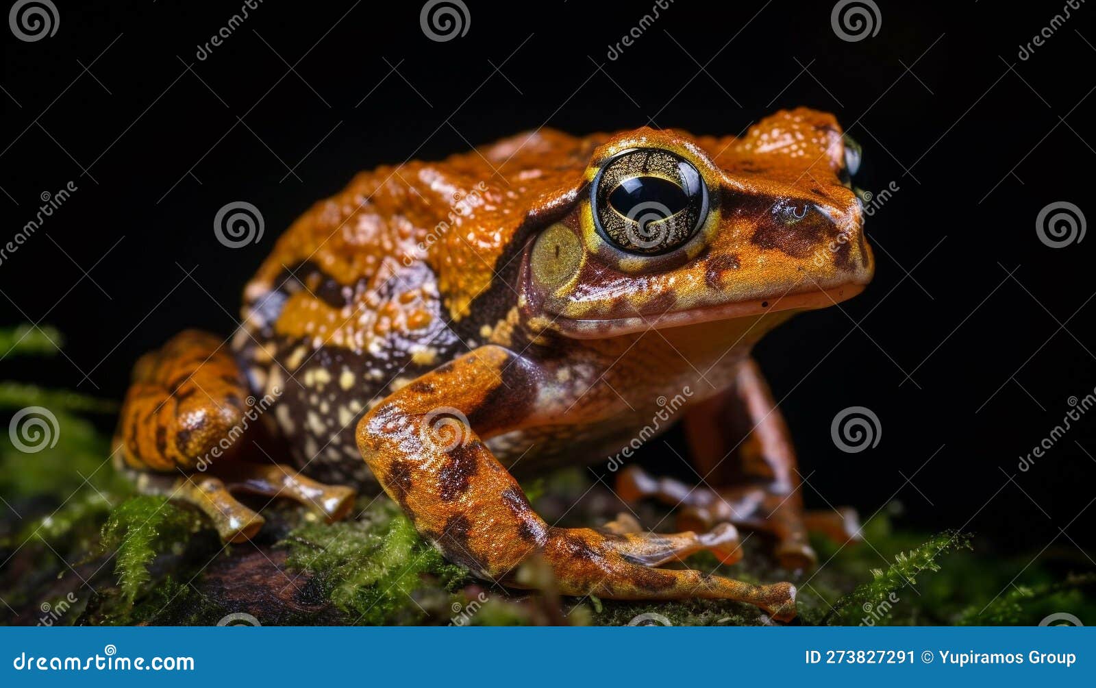 Small Toad Looking at Camera in Nature Generated by AI Stock Image ...
