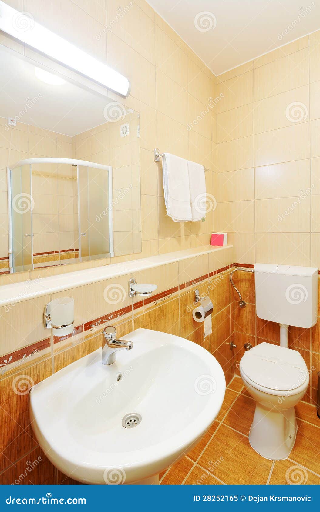 Small Toilet In A Loft Conversion Which Makes Clever Use Of Attic Eaves ...