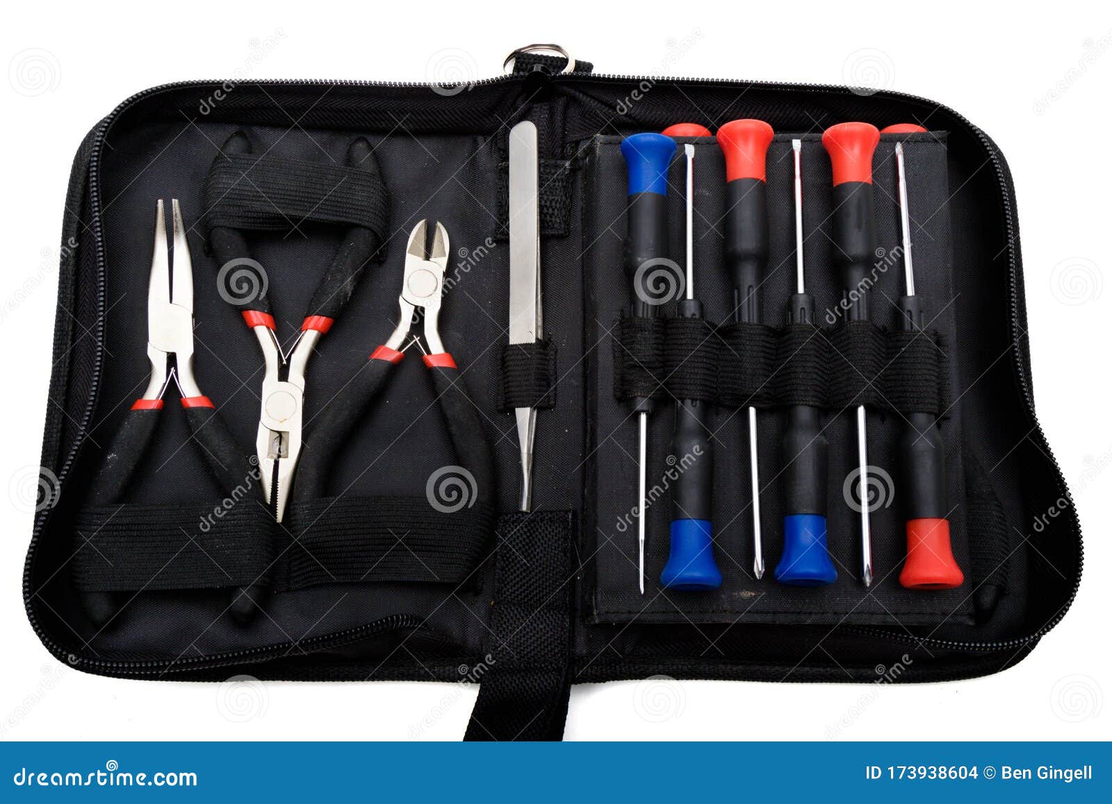 A small toolkit stock photo. Image of plain, background - 173938604