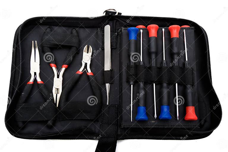 A small toolkit stock photo. Image of plain, background - 173938604
