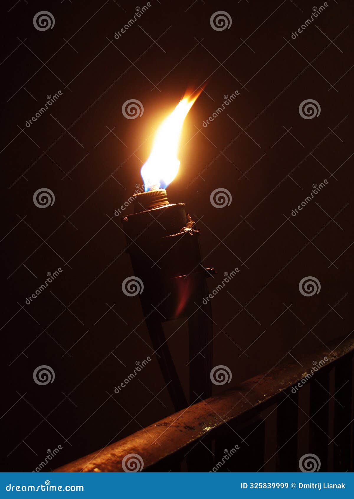 Small torch in the dark stock image. Image of torch - 325839999