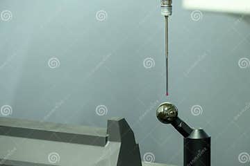 The Small Touching Probe Calibration Process with 3D Sphere Ball Stock ...