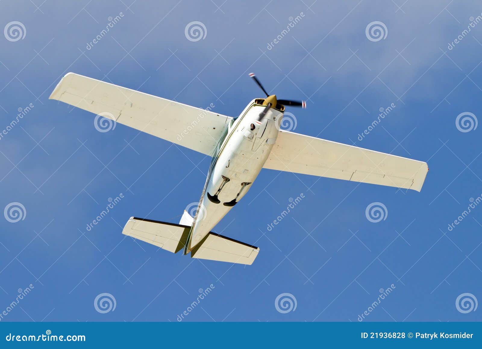 Small Plane On The Runway, Airplane Barn, Cockpit Of Small Private ...