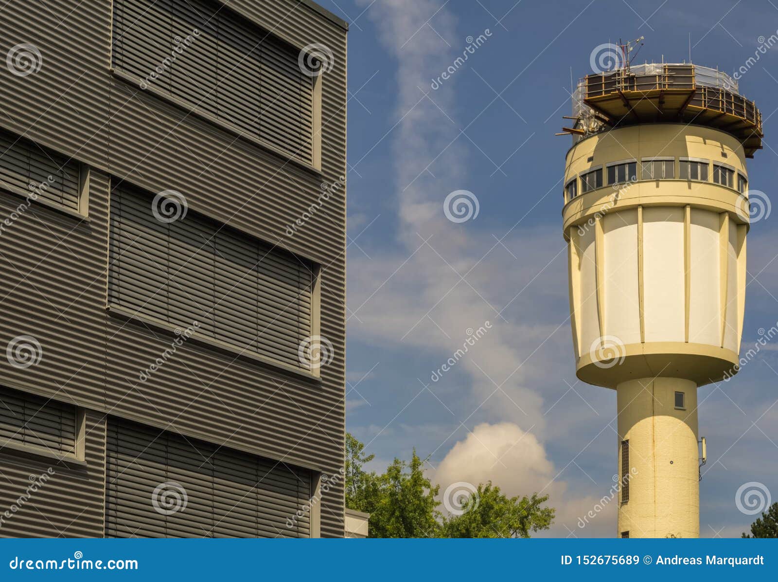 A Small Tower in a German Town Stock Image - Image of germany, tower ...