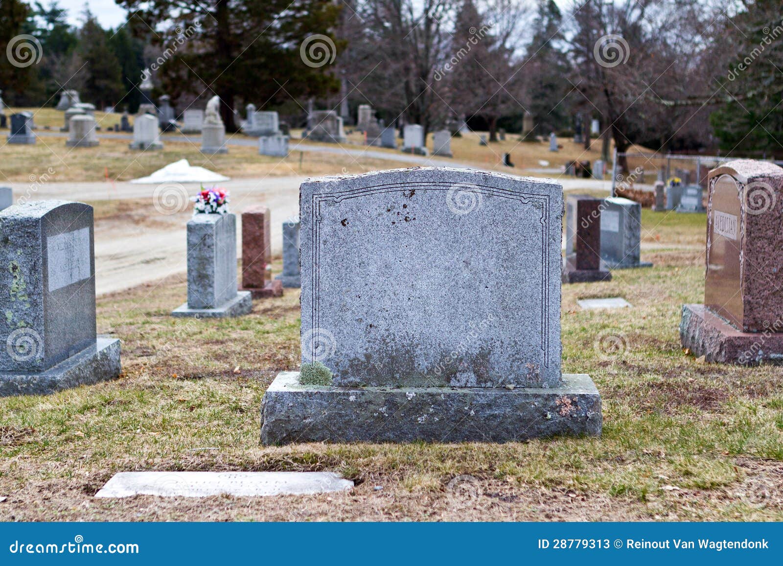 Small town cemetery stock image. Image of memorial, marble - 28779313