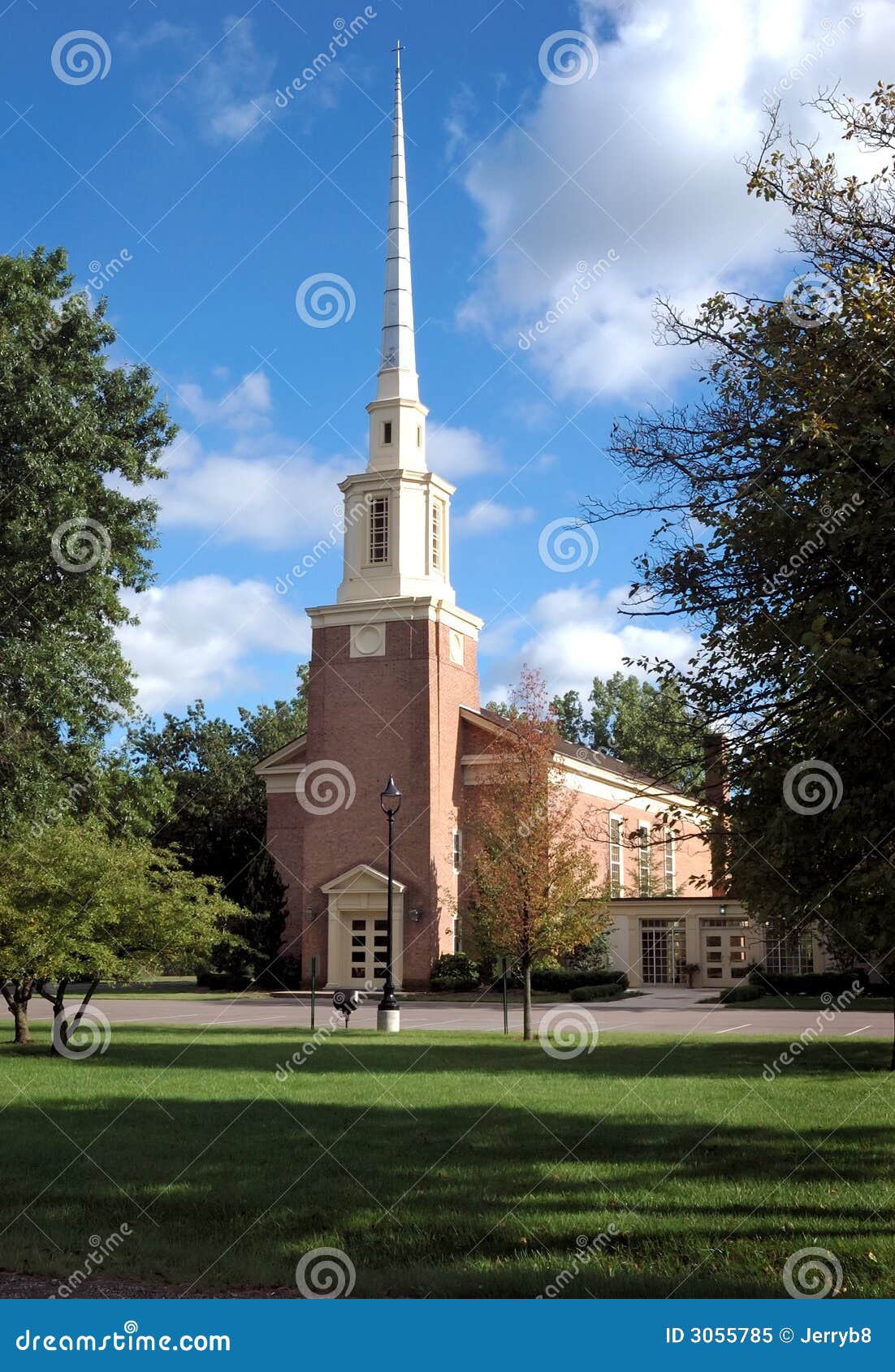 Small town church stock image. Image of symbol, building - 3055785