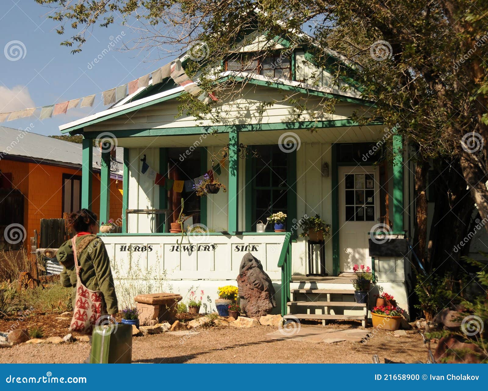 Small town folk artists editorial image. Image of home - 21658900