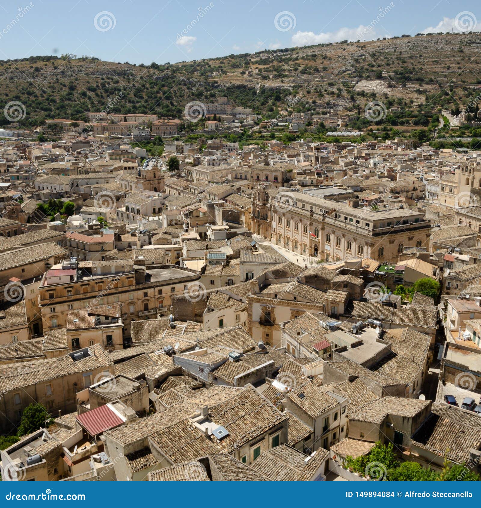 Small town.high view stock photo. Image of traditional - 149894084