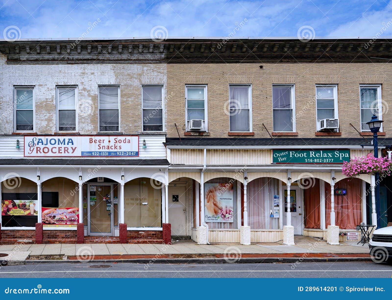 Small Town Main Street Stores Editorial Photo - Image of store, street ...