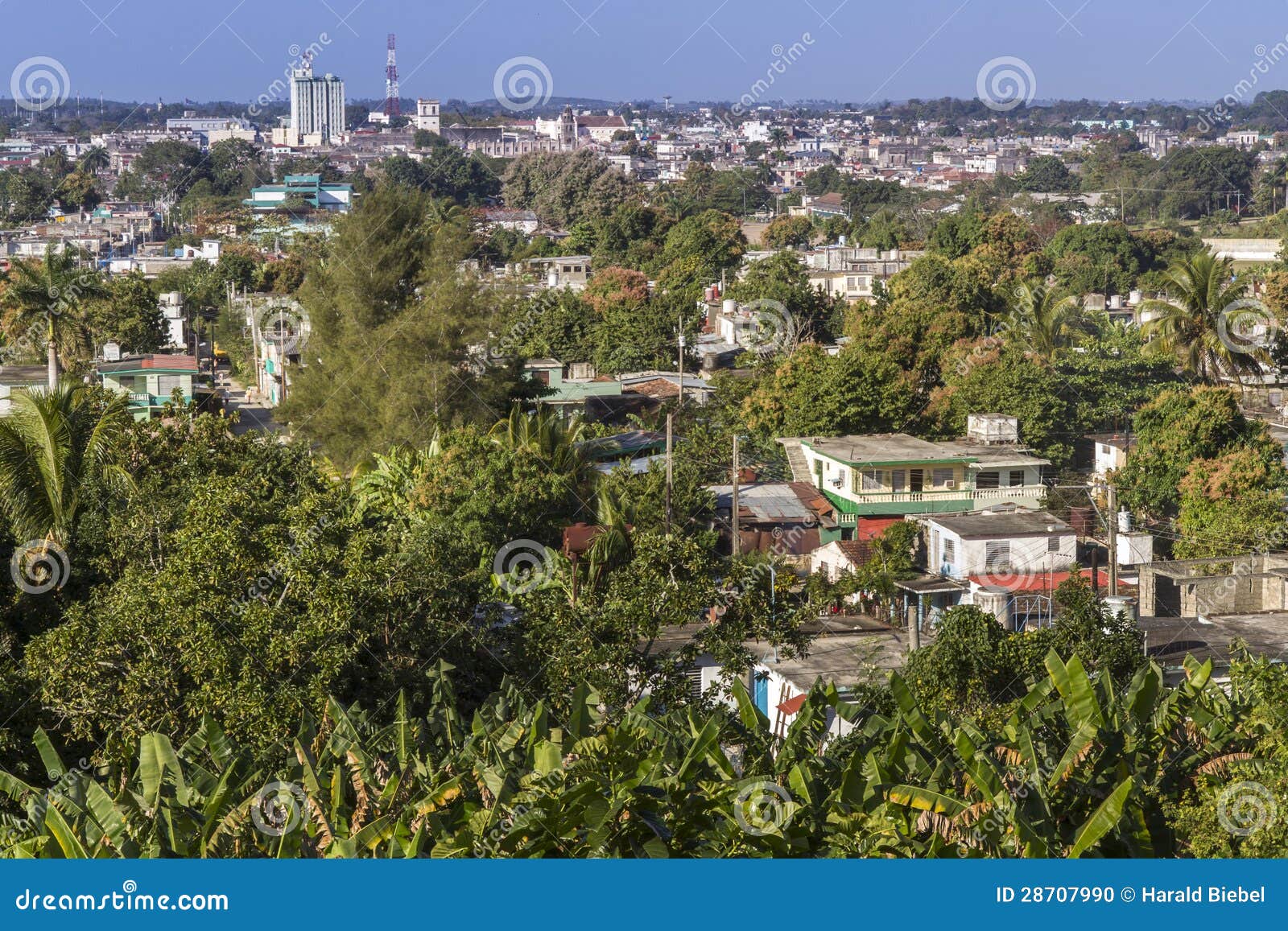 The Small Town of Santa Clara, Cuba Stock Photo - Image of america ...