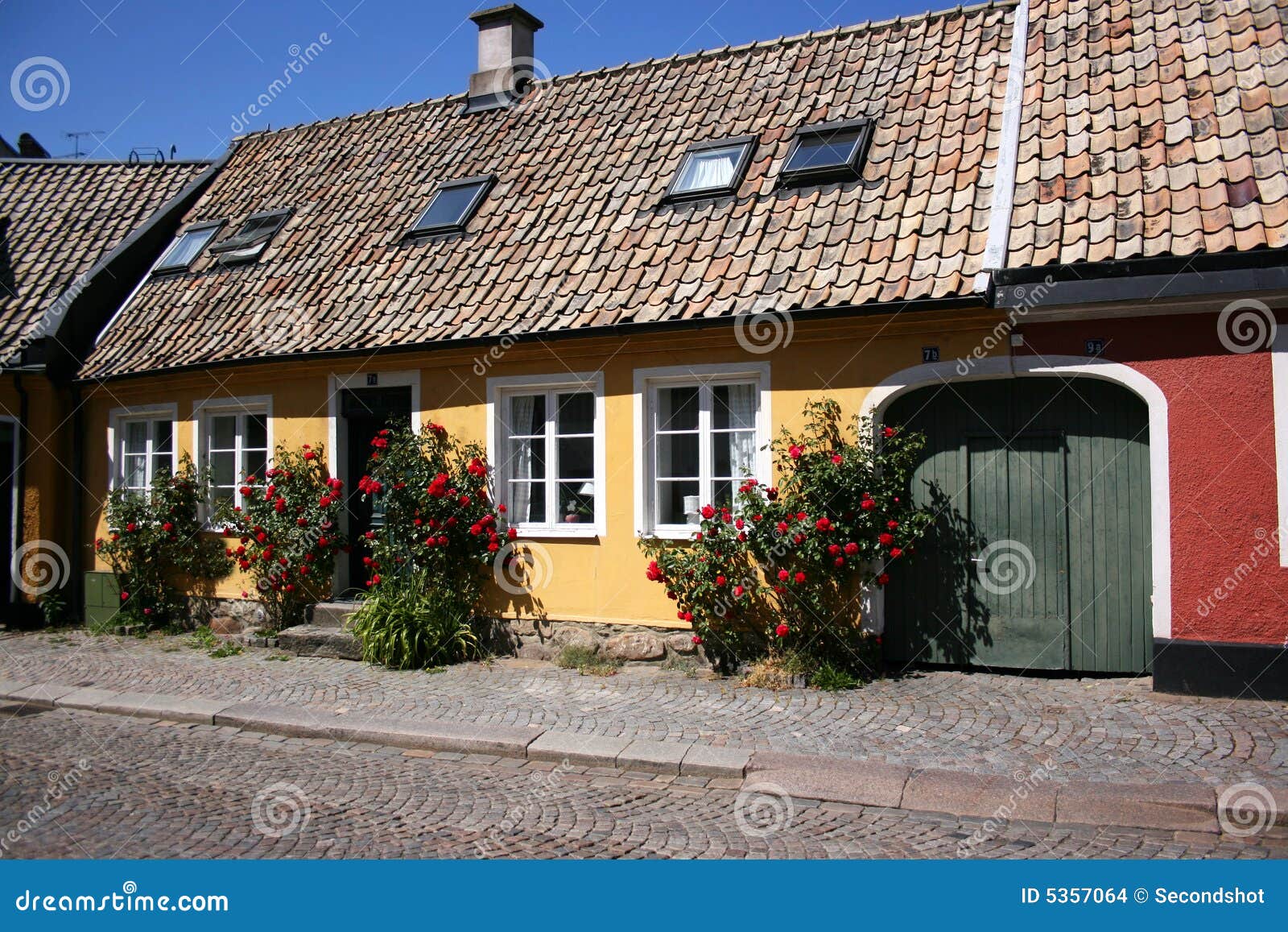 Small Townhouse stock photo. Image of scandinavia, city - 5357064