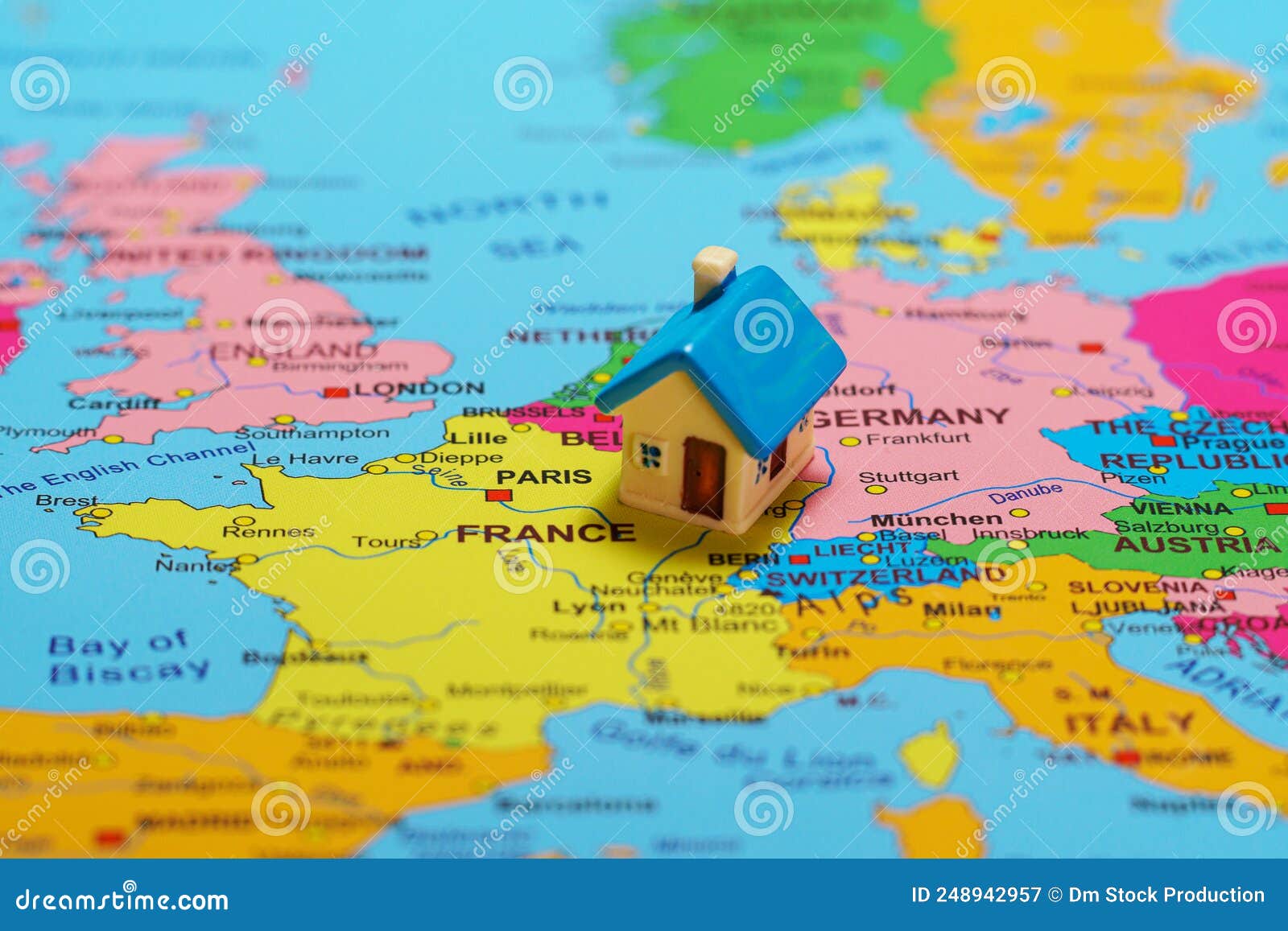 Small toy house stock image. Image of house, symbol - 248942957