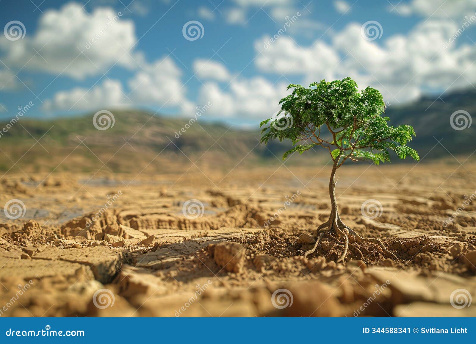 Dry, Parched, Cracked Earth Textures In A River Bed Seen From Above On ...