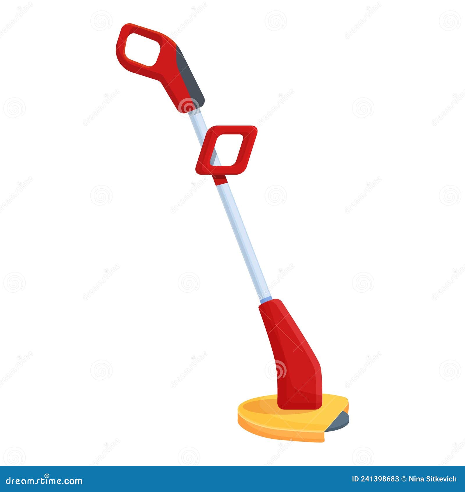 Small Trimmer Icon Cartoon Vector. Grass Mower Stock Vector ...