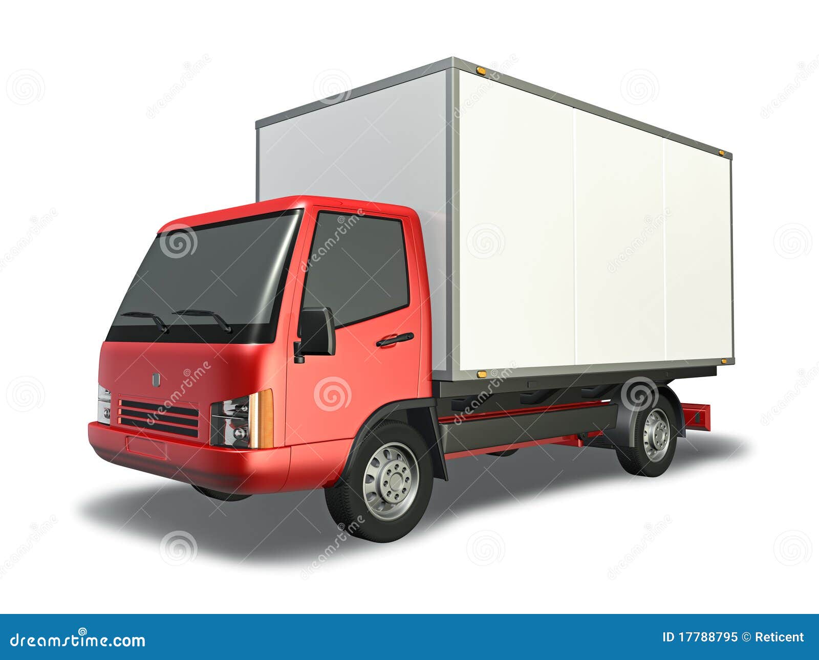 A Small Truck Loaded With Glossy, Dark Cherries, Carefully Stacked For ...