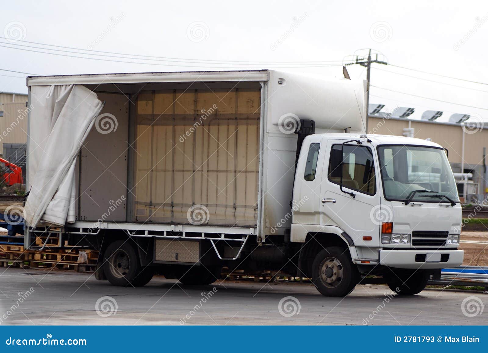 Small truck stock image. Image of safety, lorry, trailer - 2781793