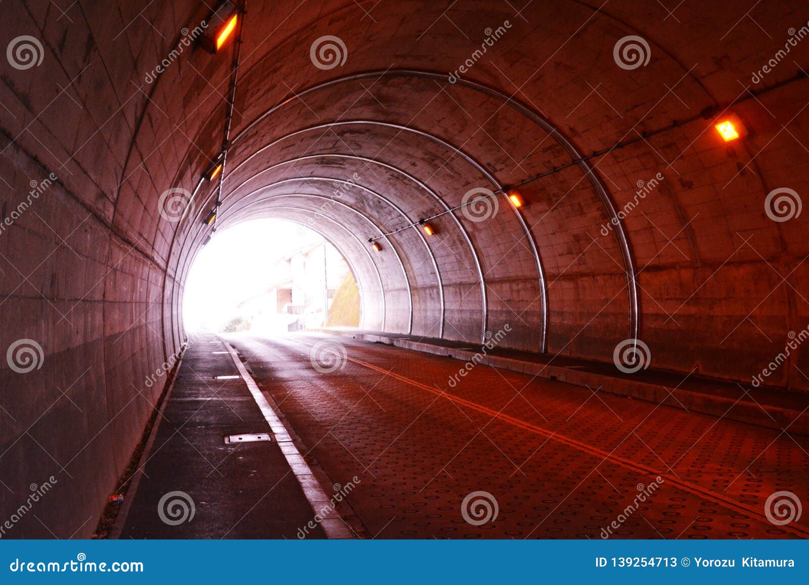 A small tunnel stock image. Image of landscape, street - 139254713
