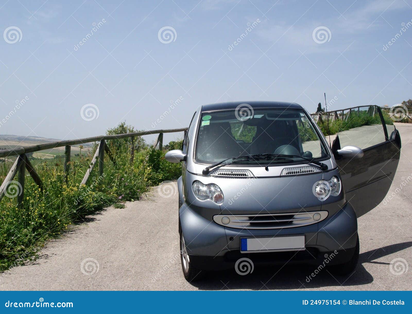 Small urbar car stock photo. Image of automobile, urban - 24975154