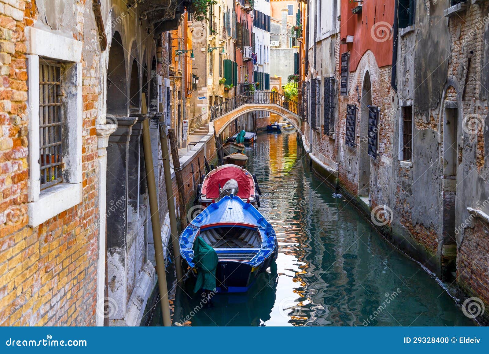 Small Venice Channel stock photo. Image of water, romantic - 29328400