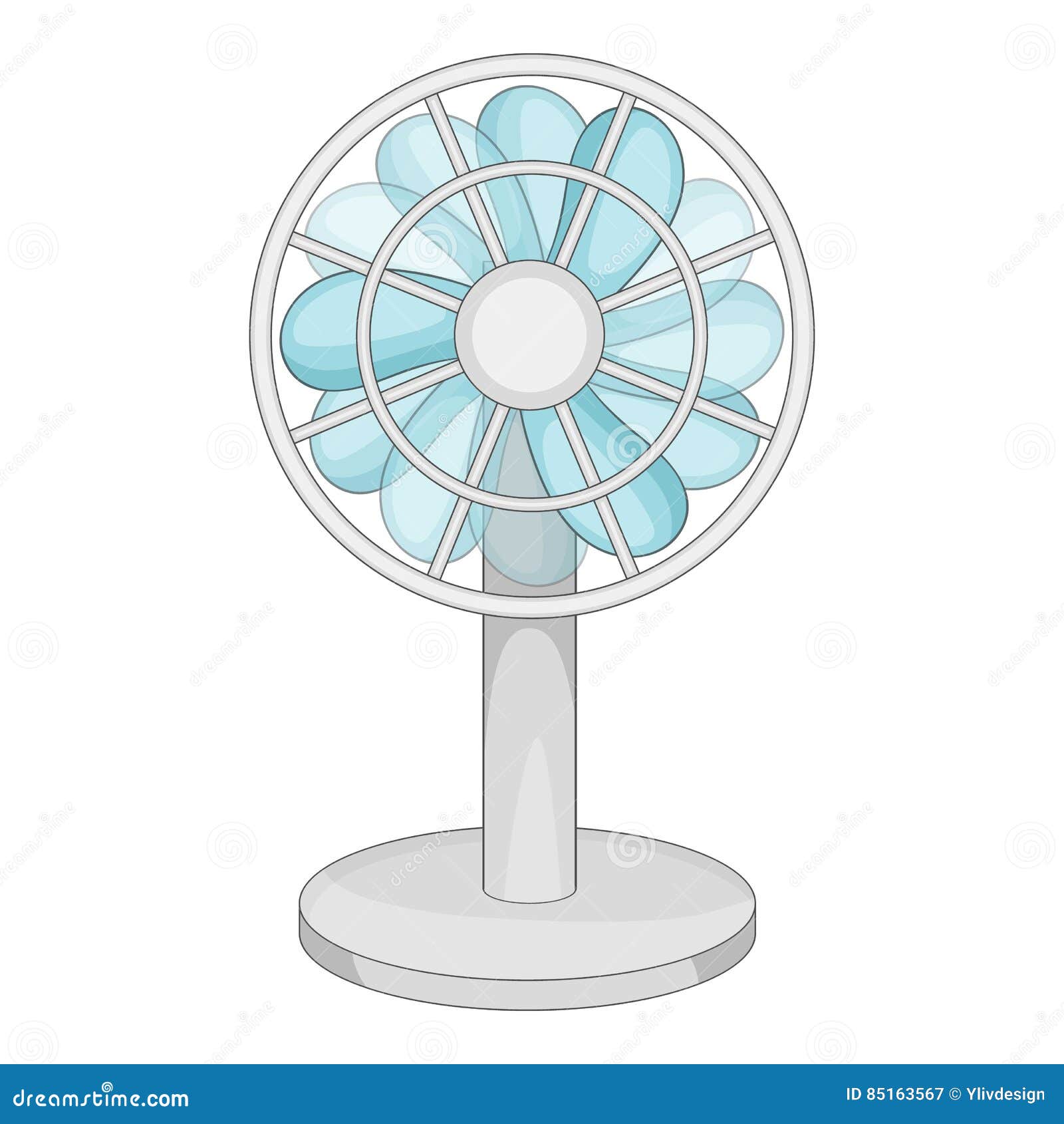 Air Ventilator Cartoon Vector Set Icon.Vector Illustration Icon Of ...