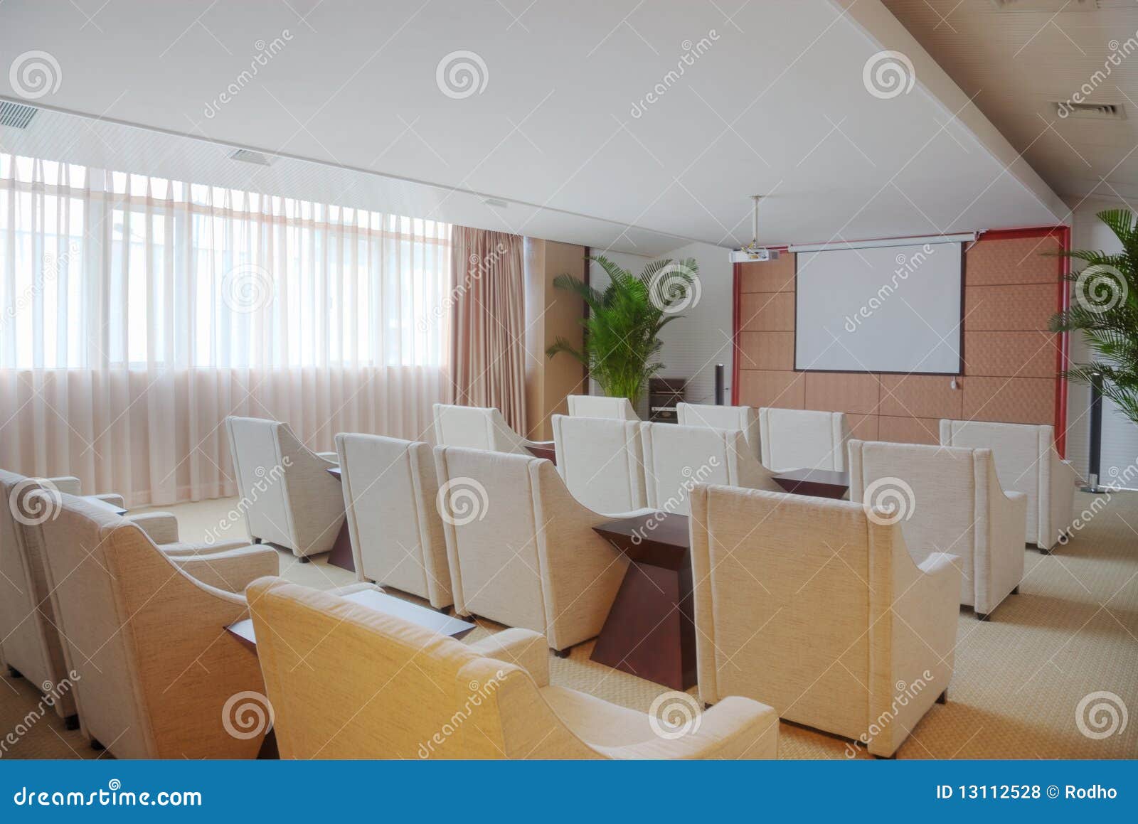 Small Video Conference Room Stock Photo - Image of interior ...