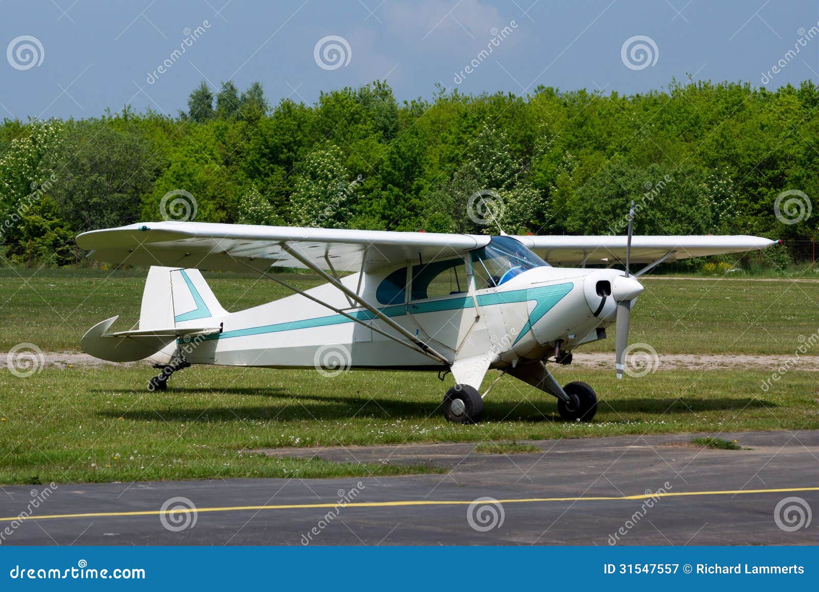 Small Vintage Airplane Royalty Free Stock Photography - Image: 31547557