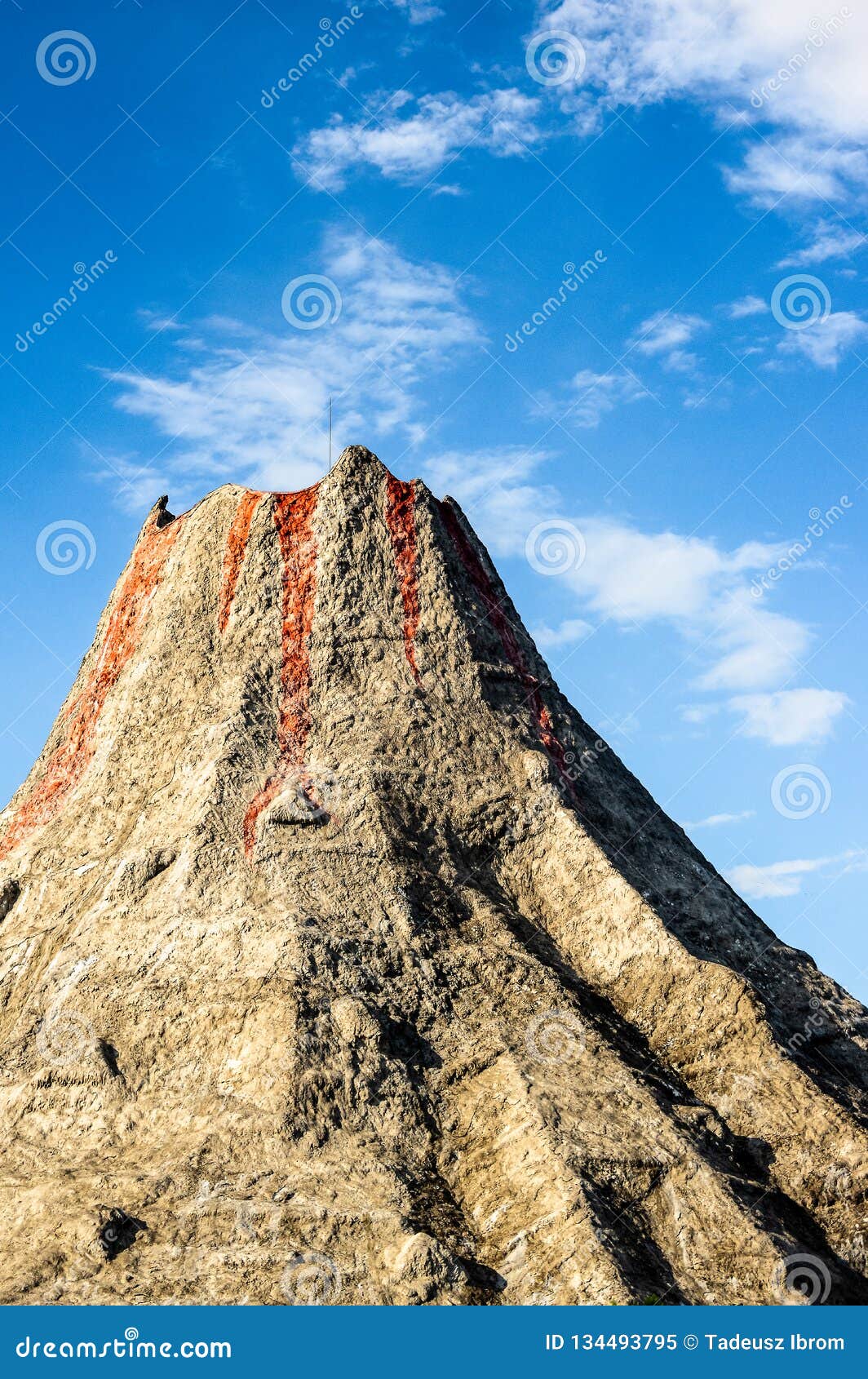 Volcano stock image. Image of travel, outdoor, small - 134493795