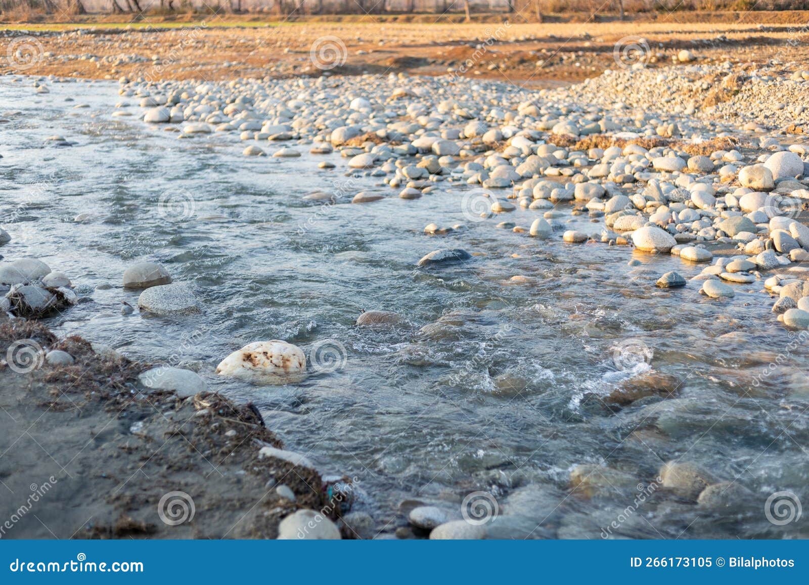 A Small Water Stream Closeup Stock Image - Image of natural, valley ...