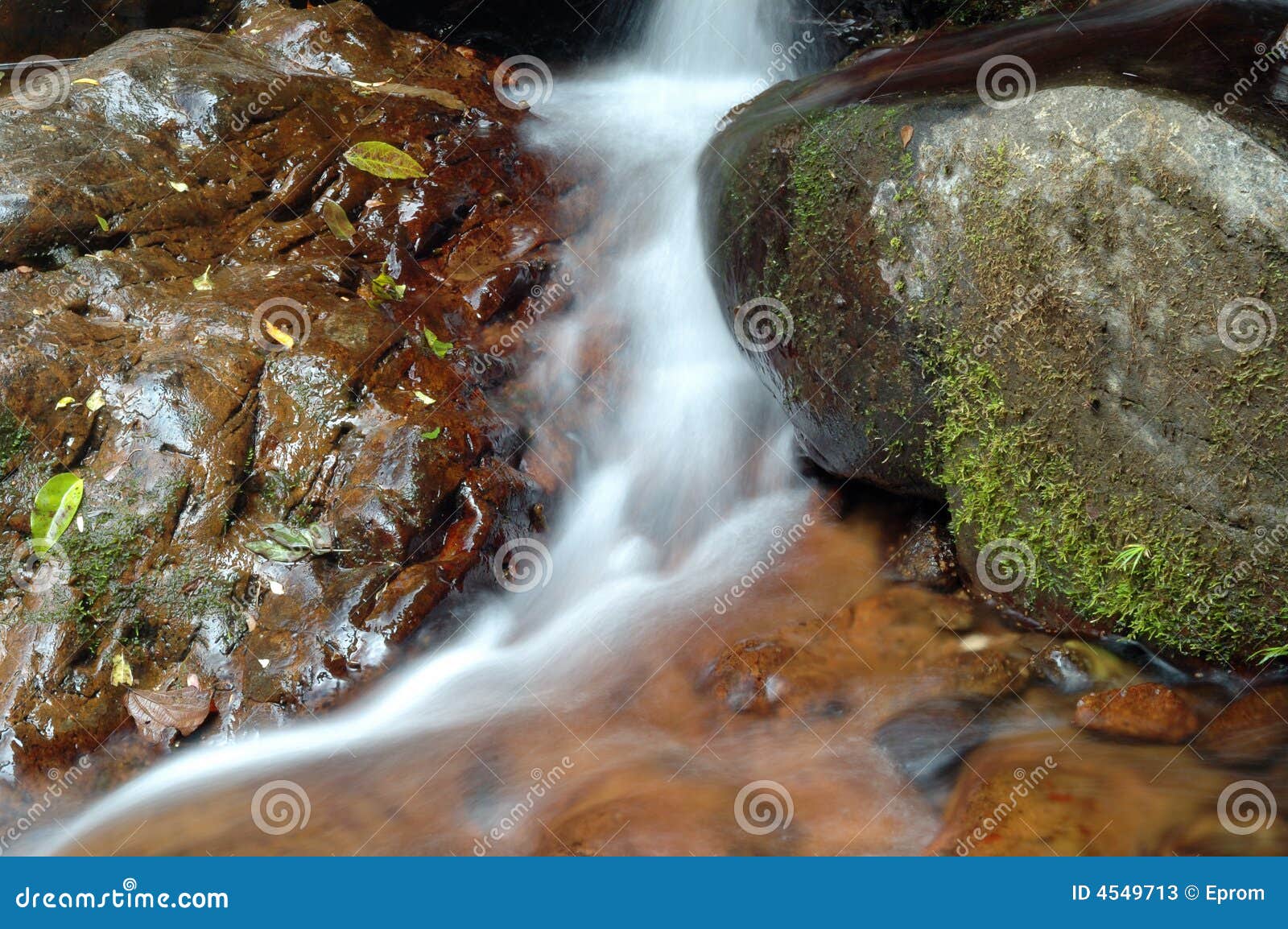 Small Waterfall stock image. Image of clean, color, falls - 4549713