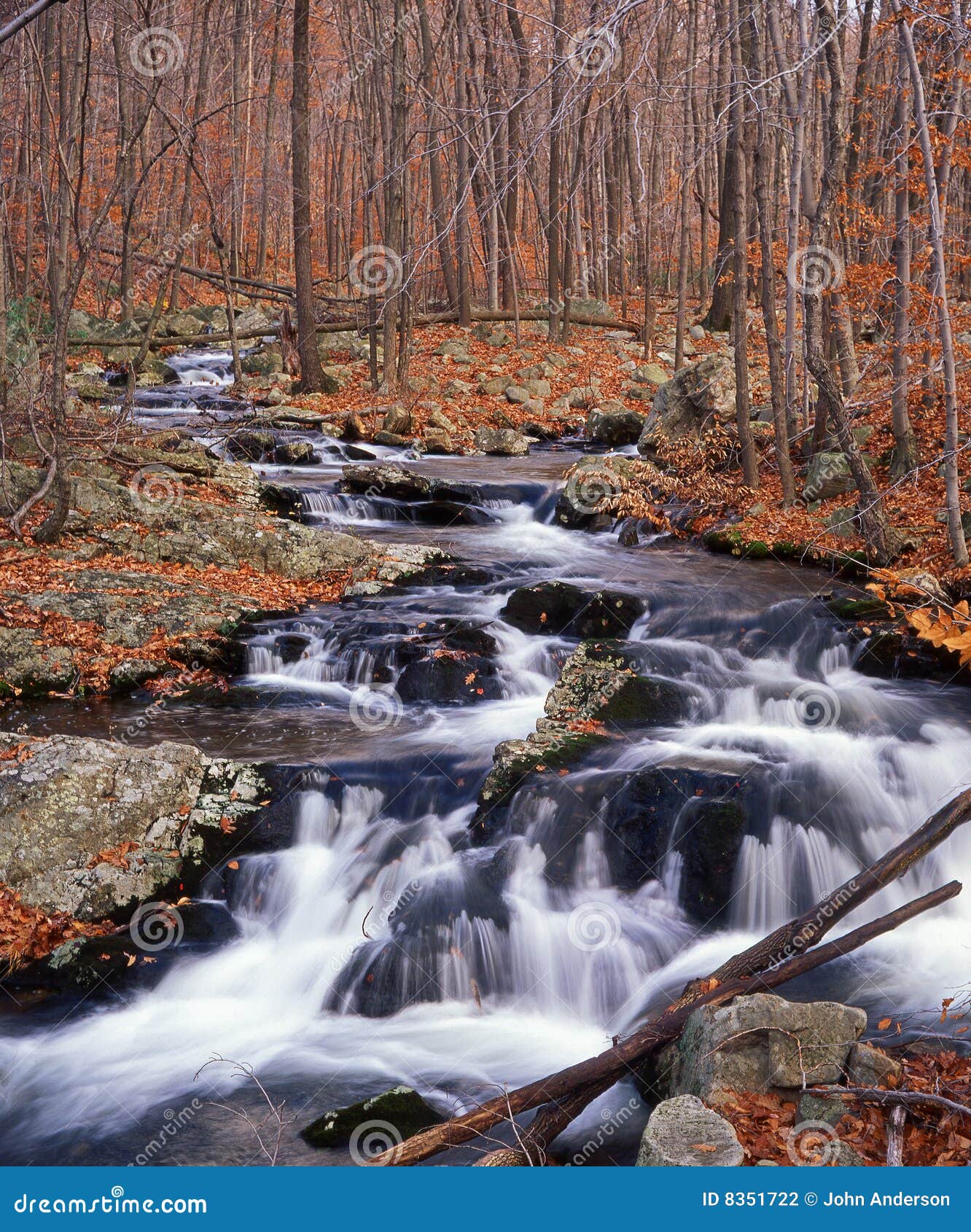 Small waterfall stock photo. Image of state, woods, harriman - 8351722