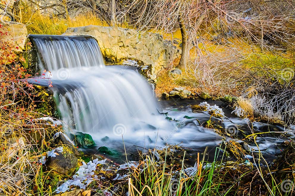 Small Waterfall stock image. Image of power, extreme - 84037063
