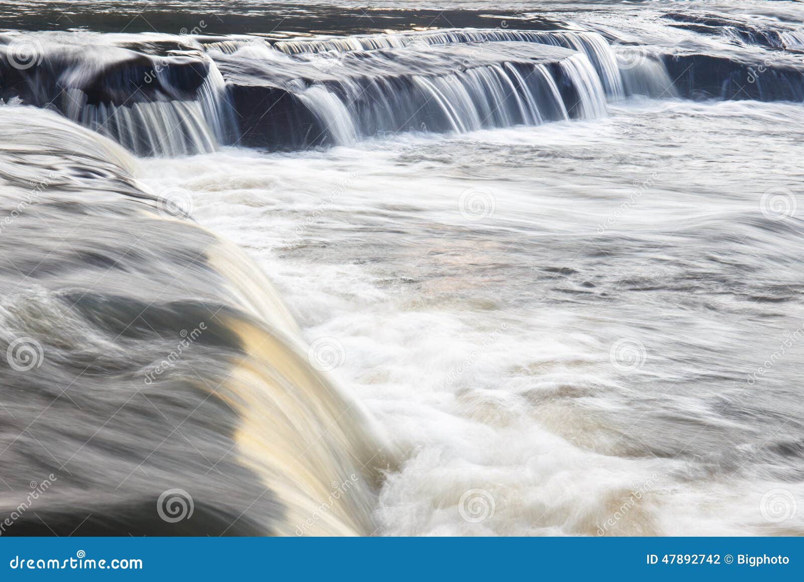Small waterfall stock photo. Image of scene, stream, spring - 47892742