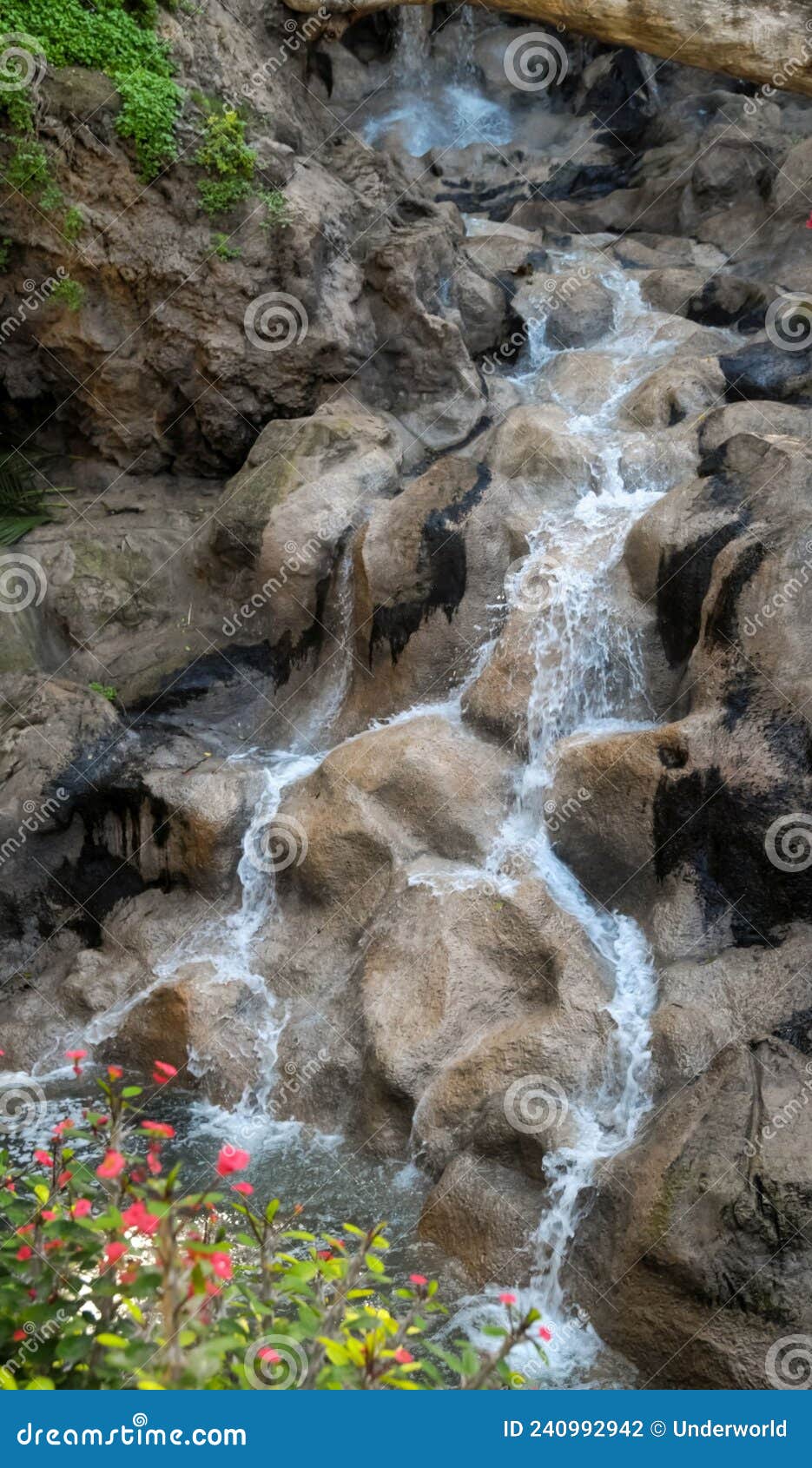 Small Waterfall stock photo. Image of outdoor, landscape - 240992942