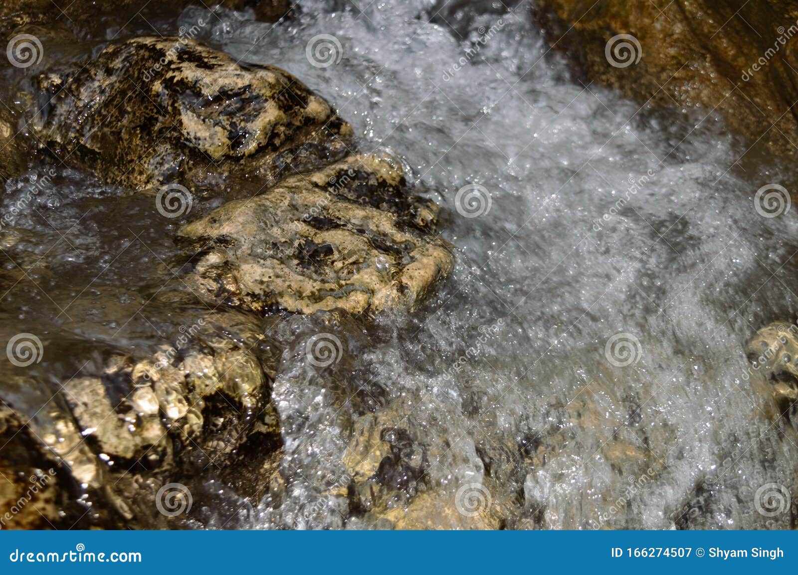 Small Waterfall Under the Famous Neer Garh Waterfall, Rishikesh ...