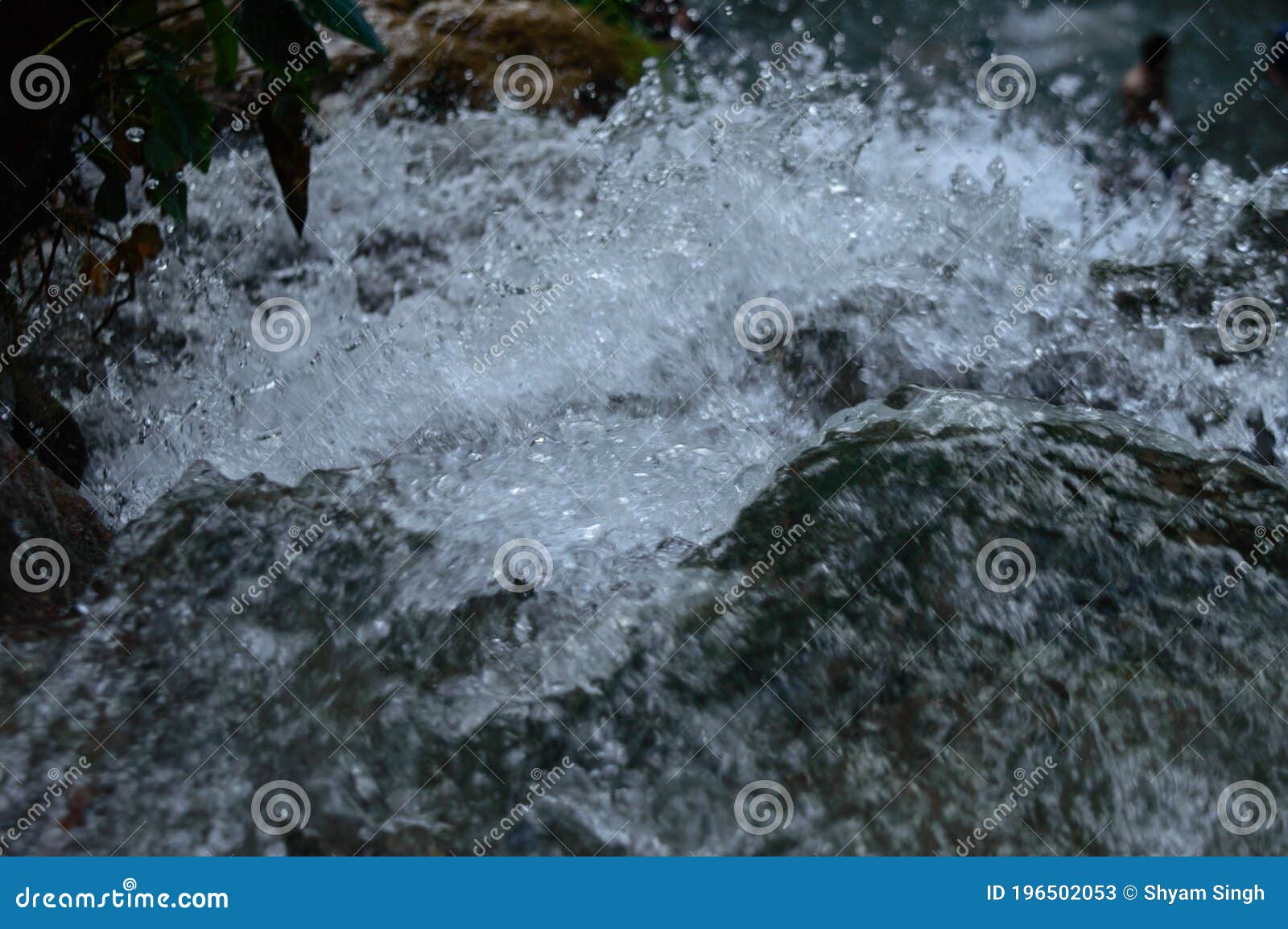 Small Waterfall Under the Famous Neer Garh Waterfall, Rishikesh ...