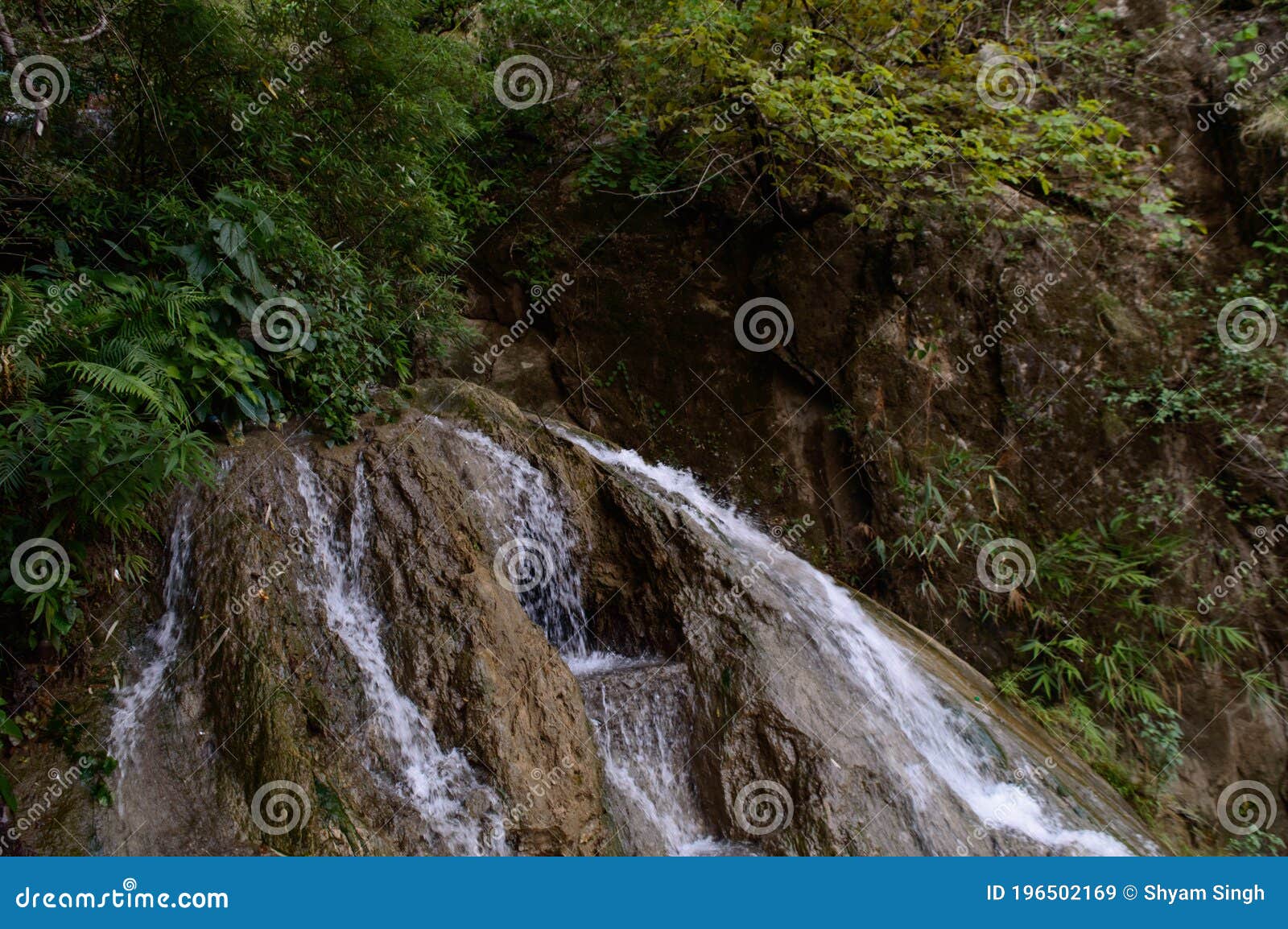 Small Waterfall Under the Famous Neer Garh Waterfall, Rishikesh ...