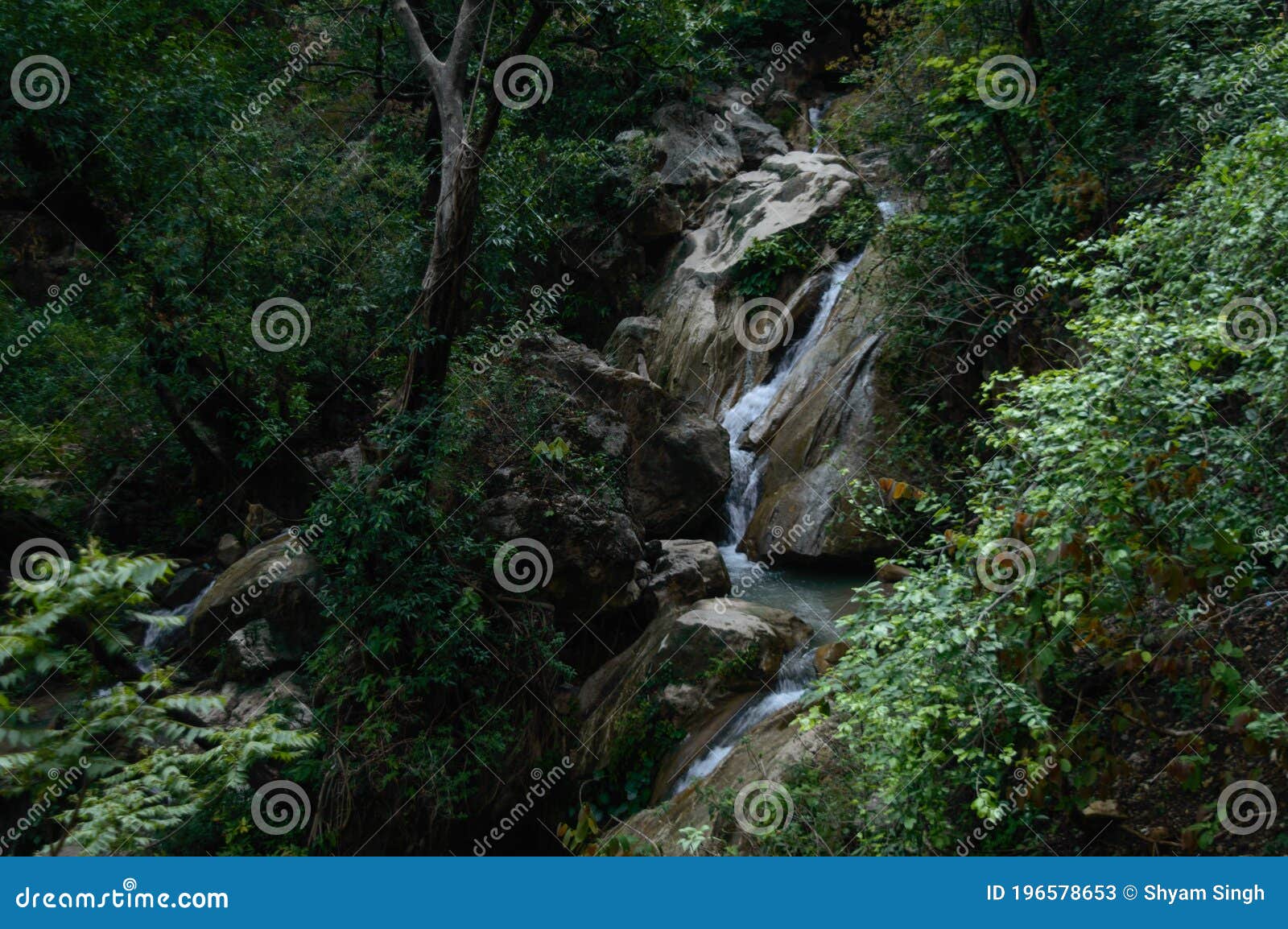Small Waterfall Under the Famous Neer Garh Waterfall, Rishikesh ...