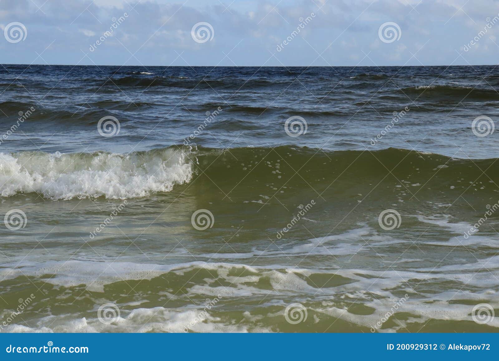 Small Waves on the Ocean Surface Stock Photo - Image of perfectly ...