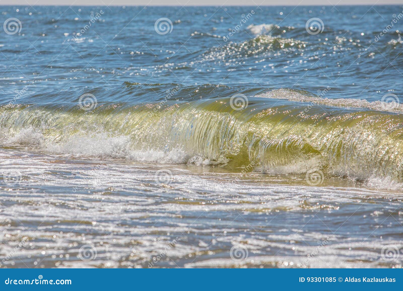 Small waves stock image. Image of mediterranean, reflection - 93301085