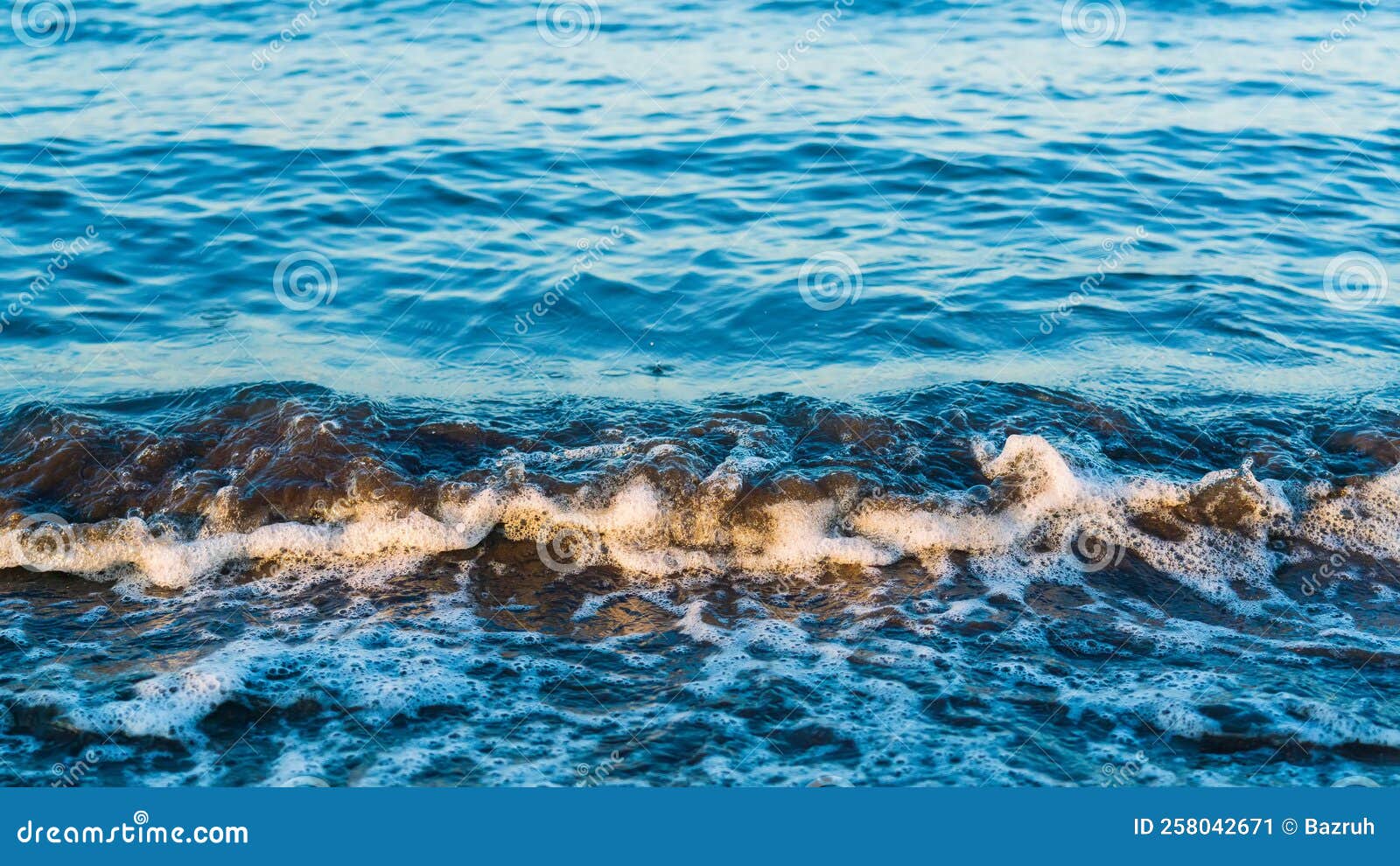 Small Waves on the Sea Beach Stock Image - Image of outdoor, nature ...