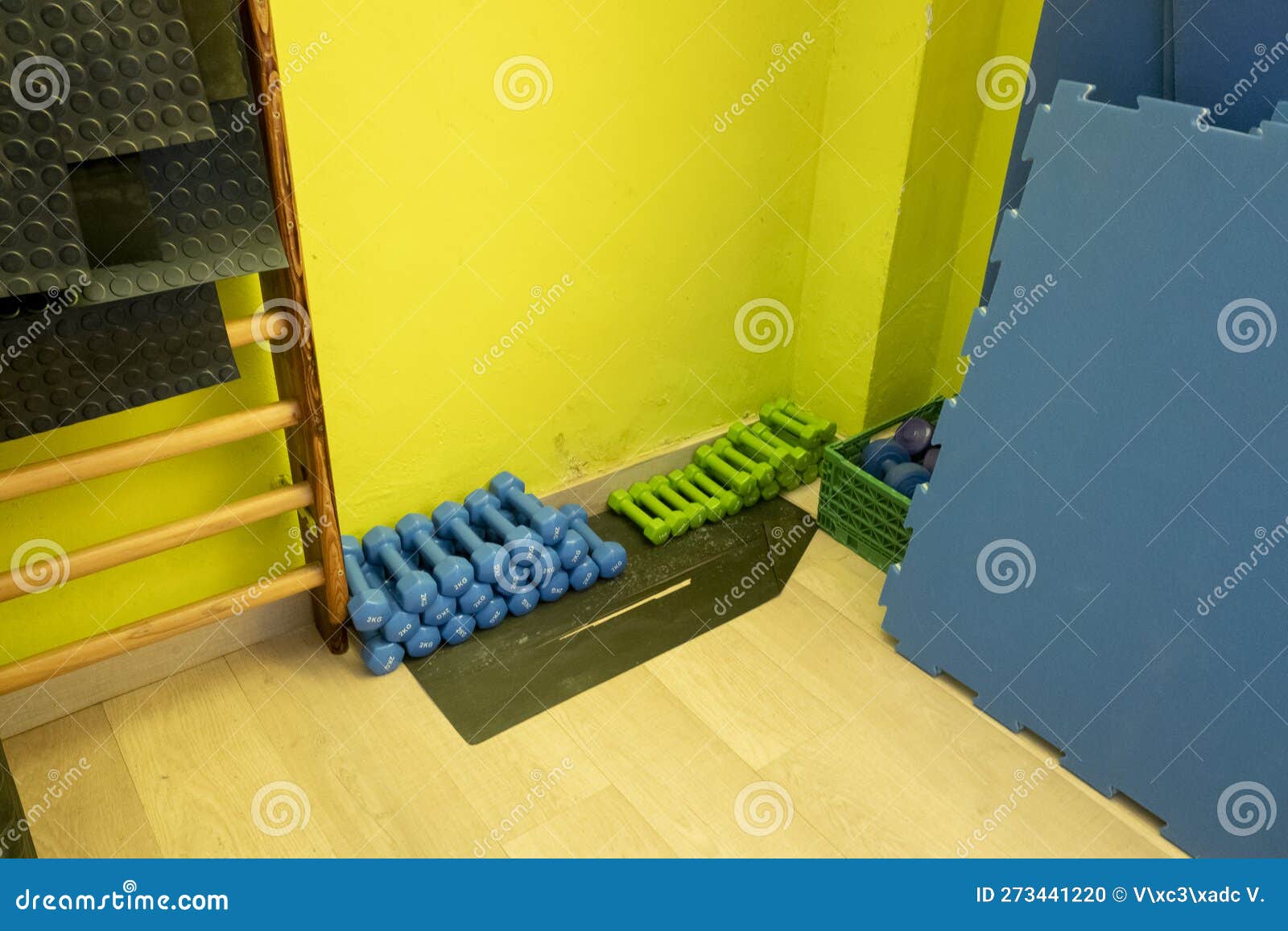 Small Weights for Gym Exercises Stock Photo - Image of healthy, bell ...