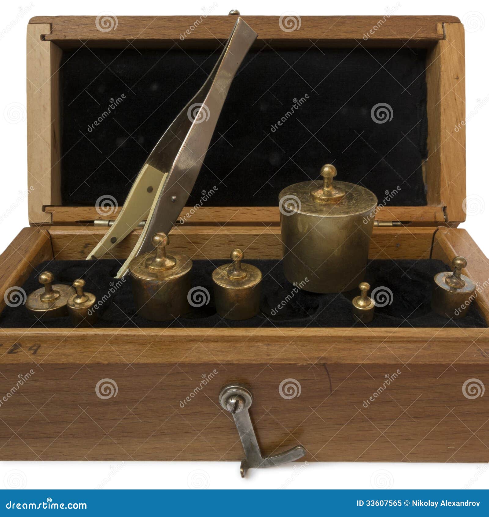 Small weights stock image. Image of obsolete, isolatedbackground - 33607565