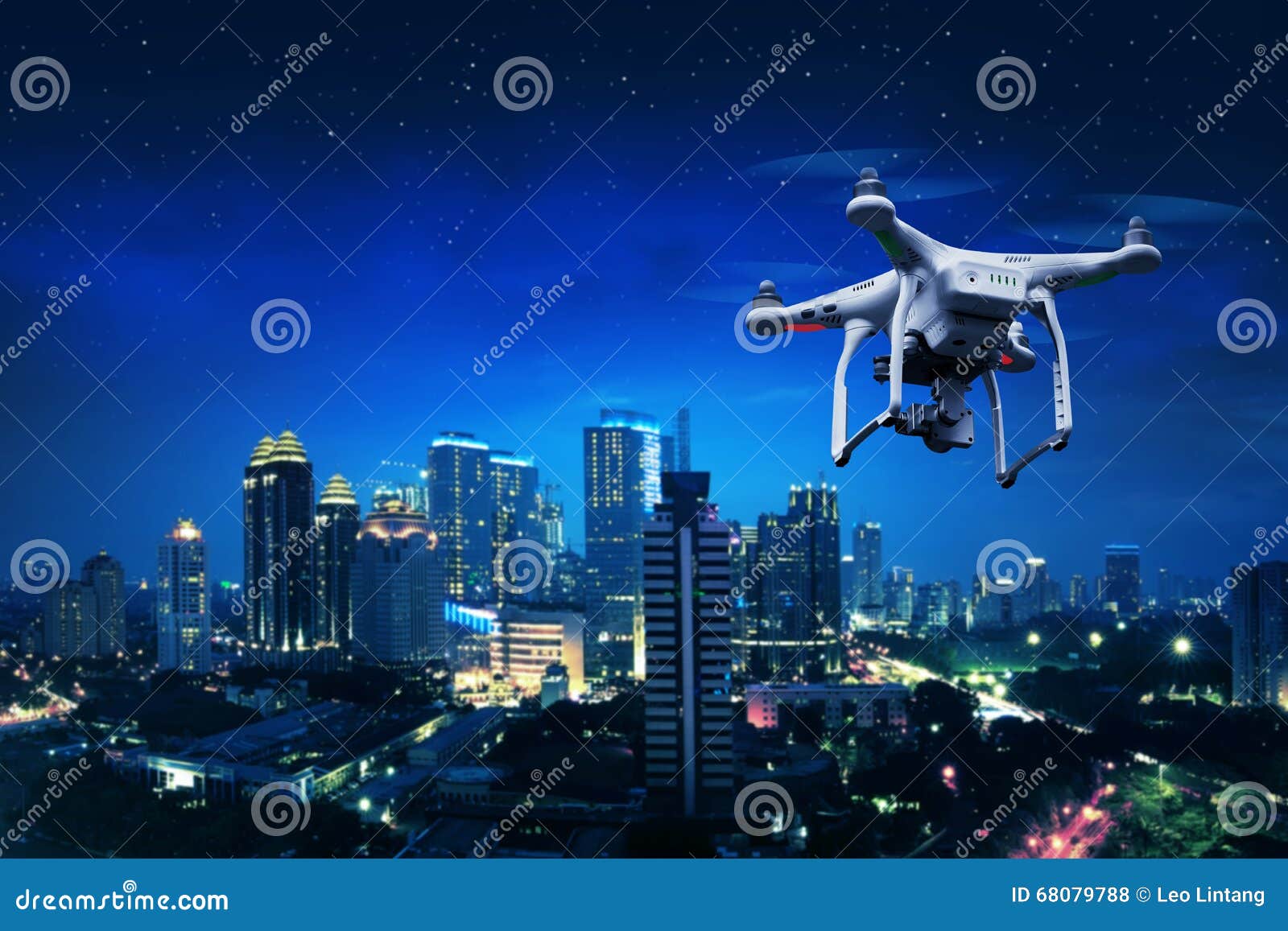 Small white drone stock photo. Image of control, hover - 68079788