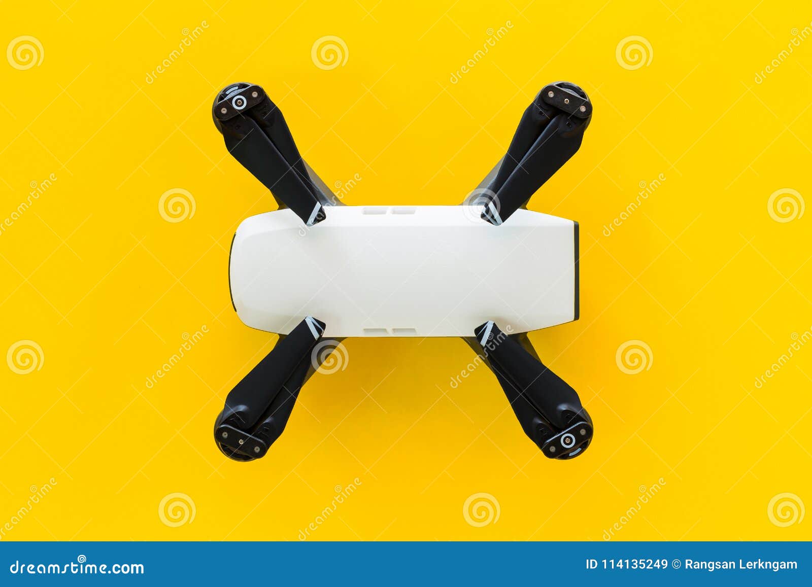 Drones with small white. stock image. Image of professional - 114135249