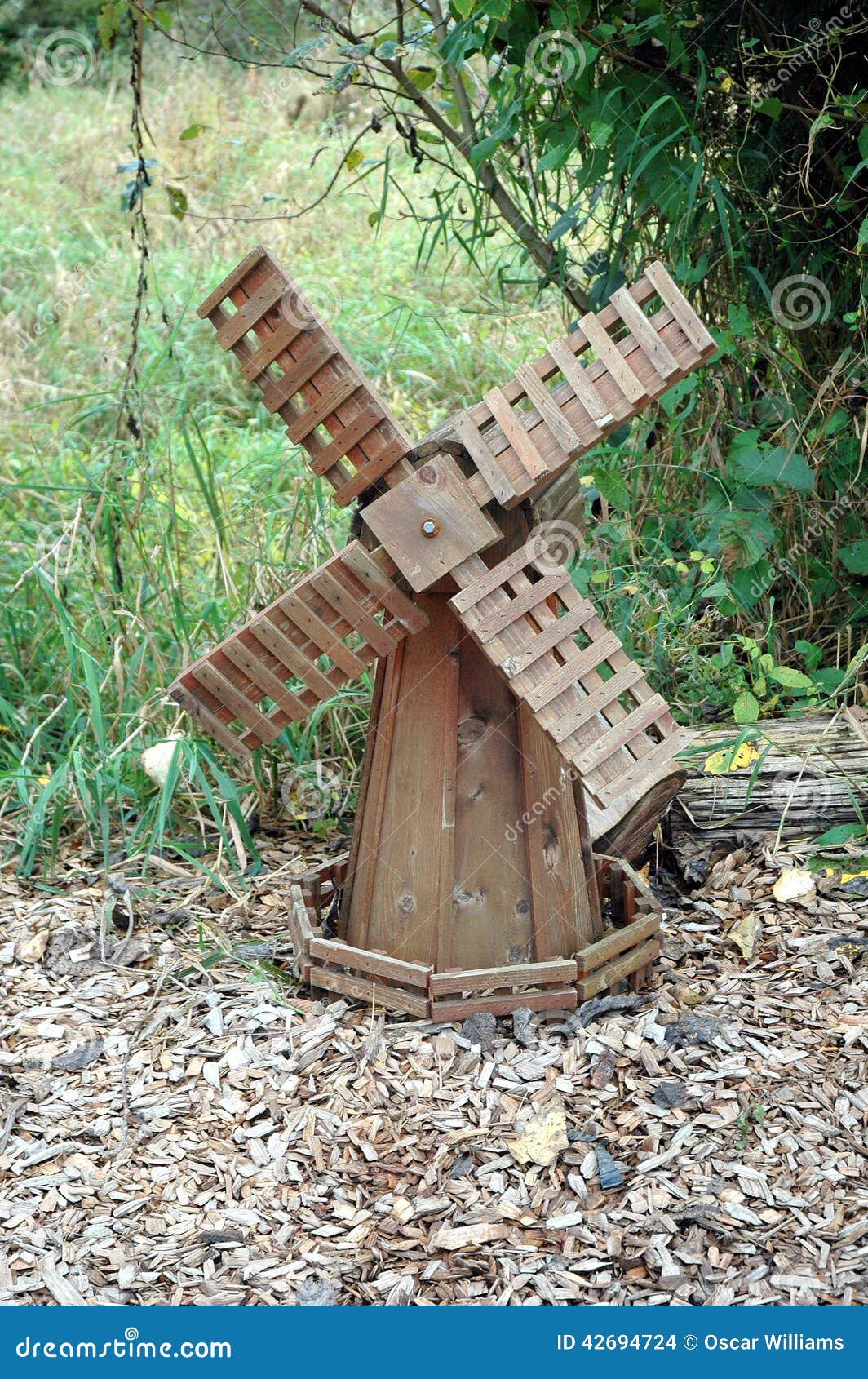 Small windmill. stock photo. Image of windmill, power - 42694724