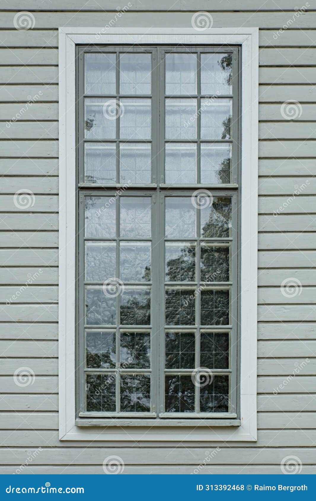 Small window frames. stock photo. Image of wood, wall - 313392468