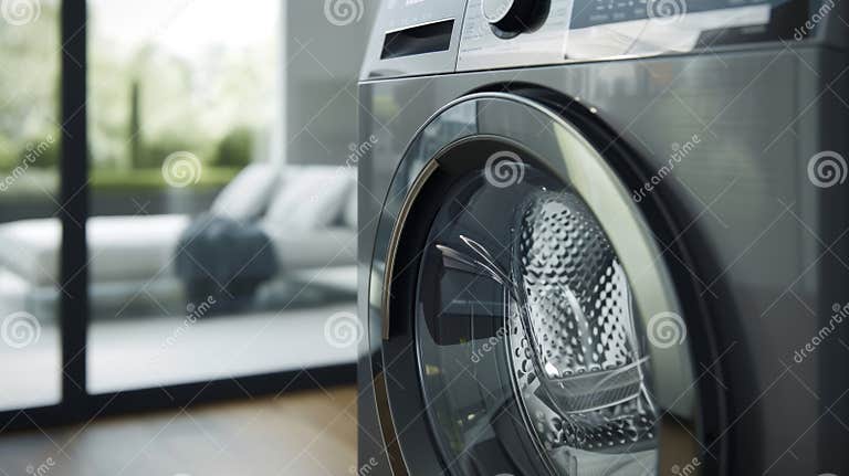 A Small Window on the Front of the Dryer Allows a Peek Inside To Check ...